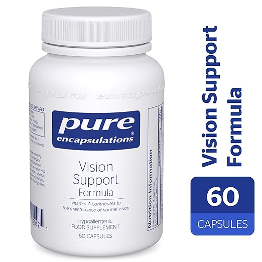 Pure Encapsulations Lutein & Zeaxanthin Vision Support Formula - 60 ...