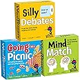 Amazon.com: ? WORD TEASERS Brainiac Bundle - Silly Debates, Mind Match ...