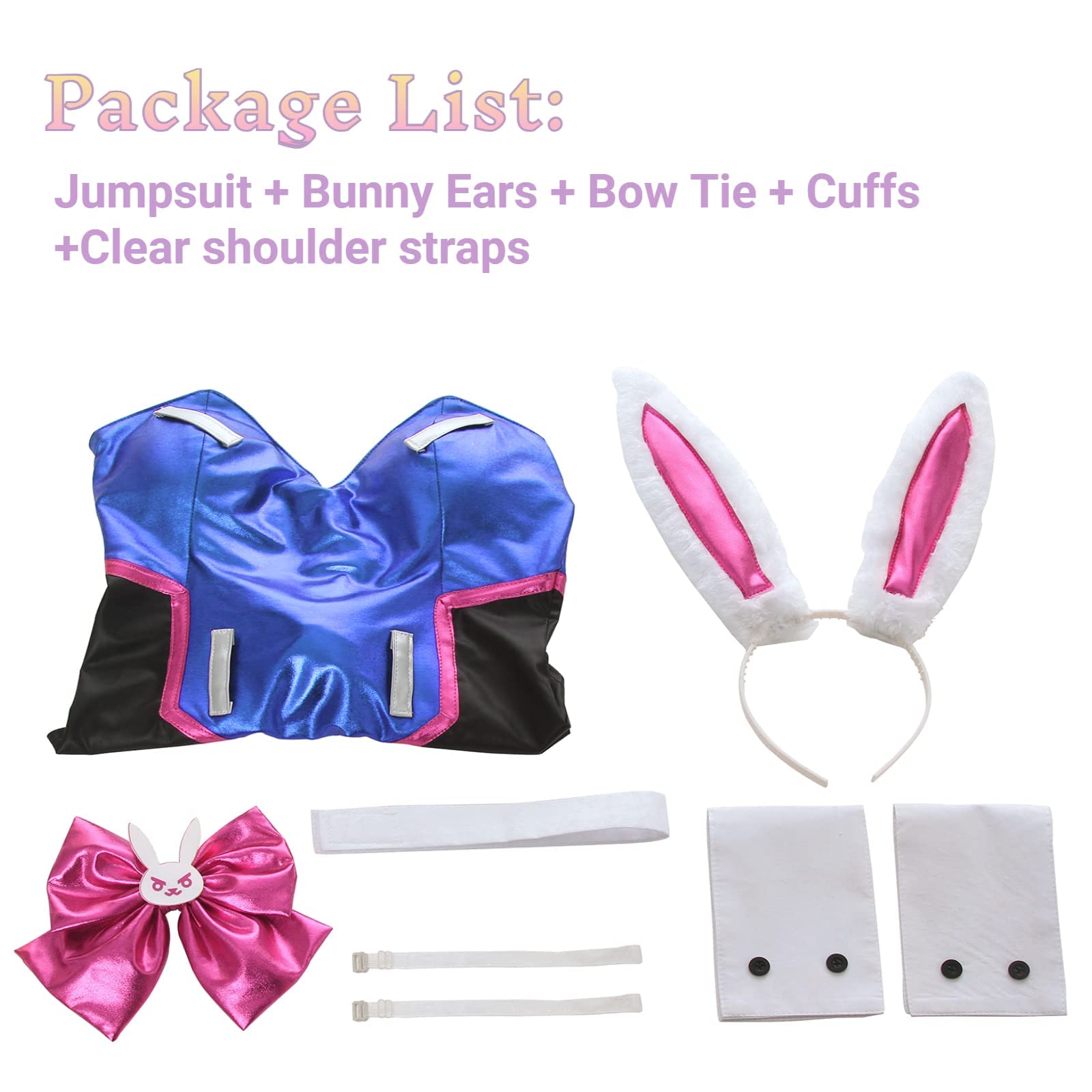 Mua NSPSTT Bunny Costume Women Dva Cosplay Genshin Imapct Bunny Girl ...
