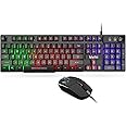 Amazon.com: mafiti RK101 Computer Keyboard Mouse Combo Wired, RGB ...