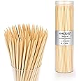 Amazon.com: 8" Bamboo Wooden Skewers for BBQ, Kebob, Appetizer, Fruit ...