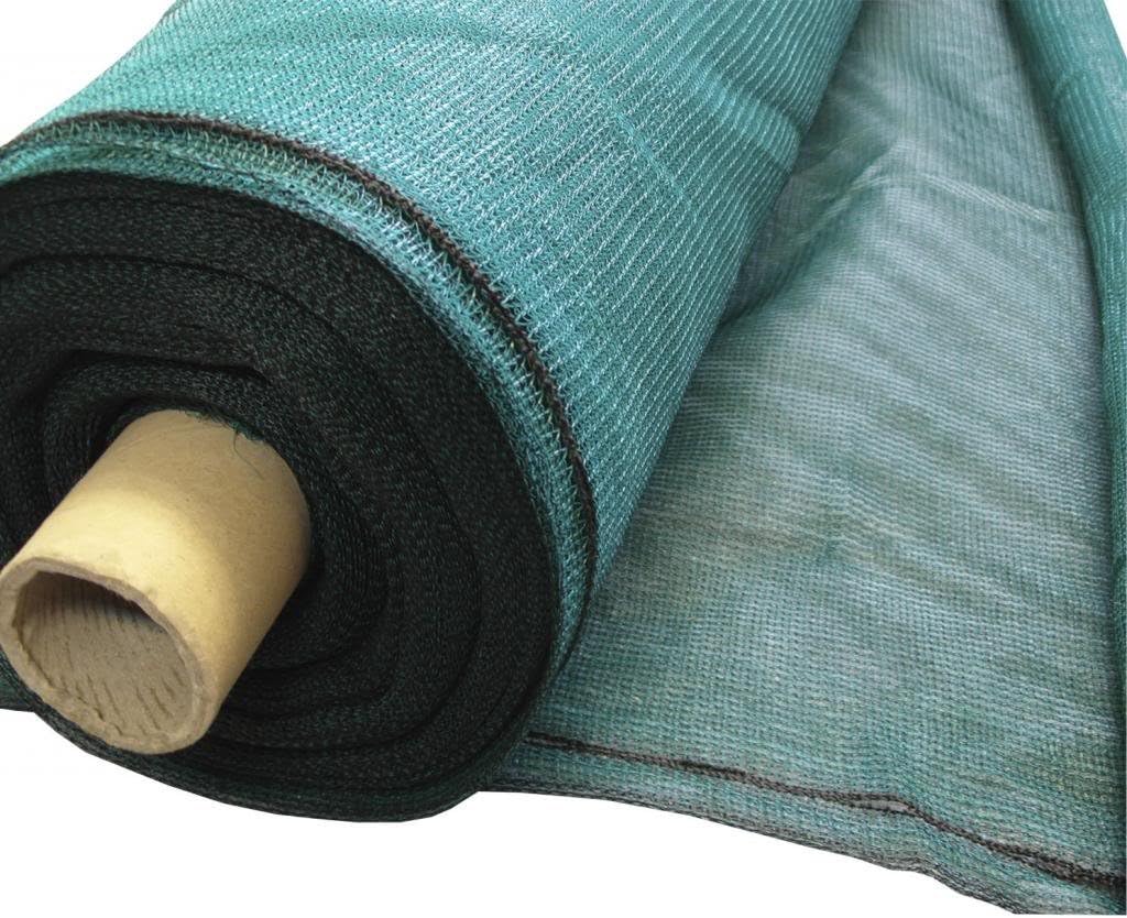 1m X 50m - 40% Wind Break Netting Garden Wind Break Protection Green ...