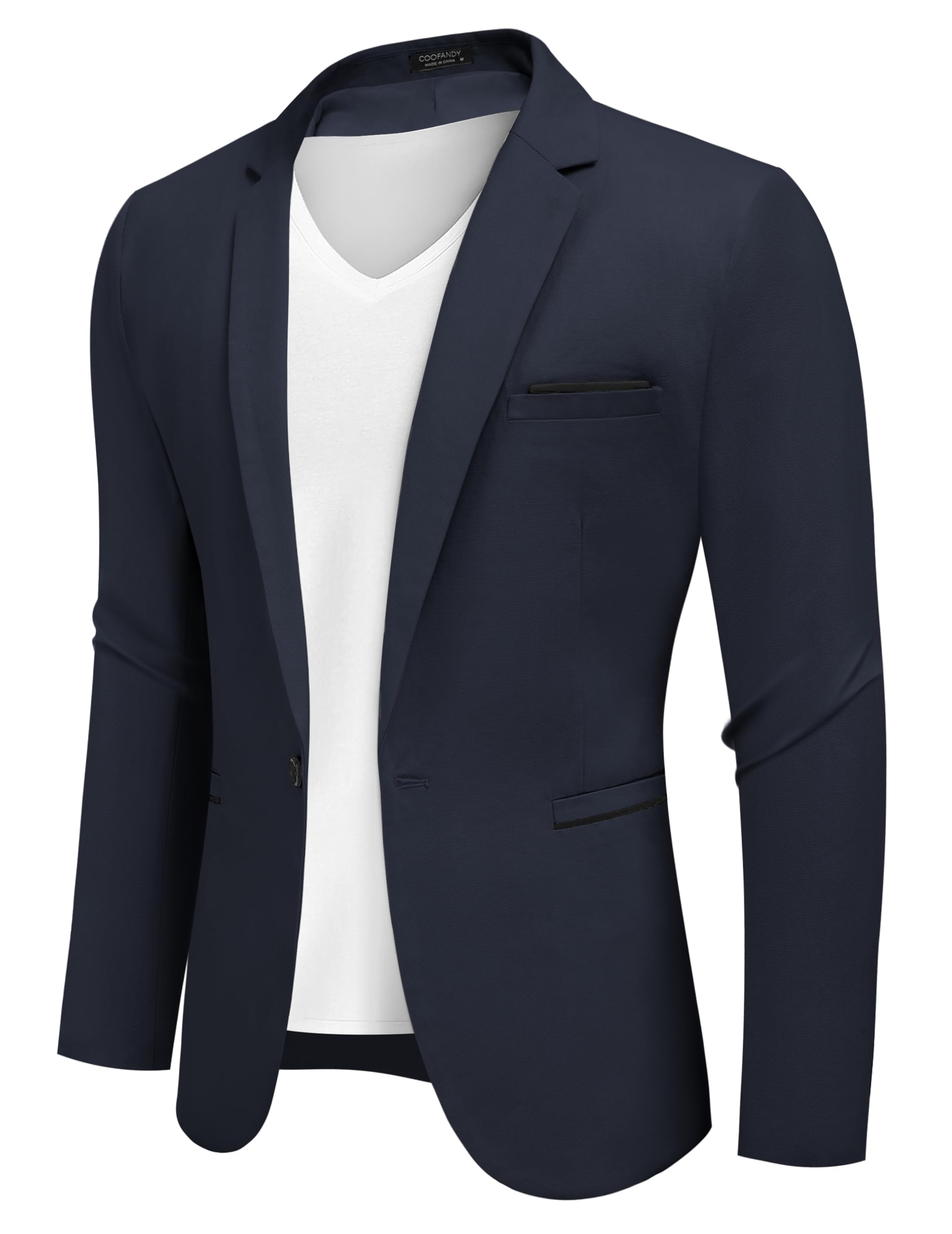 COOFANDY Men's Casual Blazers Sport Coats Slim Fit Cotton Sport Jackets ...