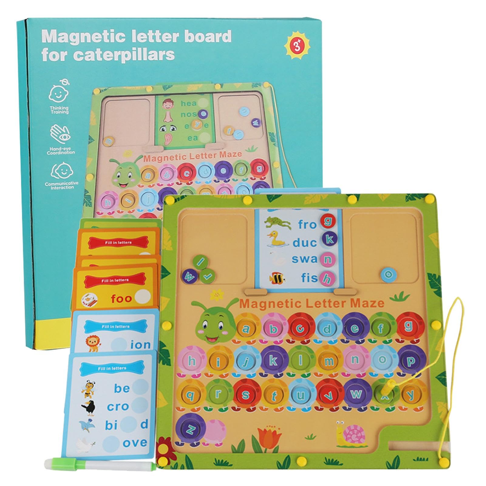 Mua Nuyhgtr Letter Matching Game, Magnetic Alphabet Puzzle, Letter ...