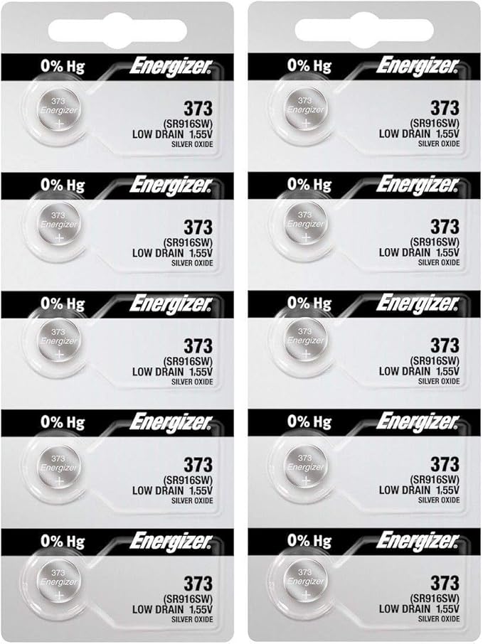 10 373 Energizer Watch Batteries SR916SW Battery Cell : Amazon.ca ...
