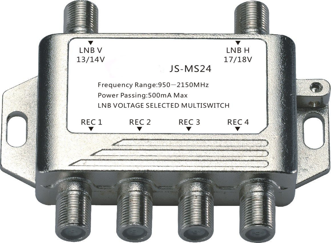 Buwico® 4 Way Multi-Switch Satellite Switch Receiver: Amazon.co.uk ...