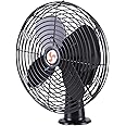 Amazon.com: Volcode 12V 8" Heavy Duty Metal Dash Fan - 2 Speed RV ...