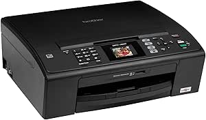 Amazon.com : Brother Black Compact Inkjet All-in-One with Fax for The ...