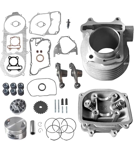 Gy6 High Quality 57.5mm/2.25'' Bore Cylinder Kit With Piston For 4 ...