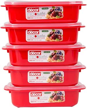 Décor Microwave Lunch Containers Microsafe Microwave Food Containers ...