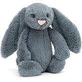 Amazon.com: Jellycat Bashful Beau Bunny Stuffed Animal, Medium 12 inches | Rabbit and Bunny ...