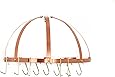 Amazon.com: Old Dutch Half-Round Pot Rack with Grid & 12 Hooks, Copper ...