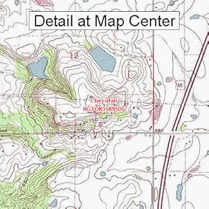 Amazon.com : USGS Topographic Quadrangle Map - Checotah, Oklahoma ...