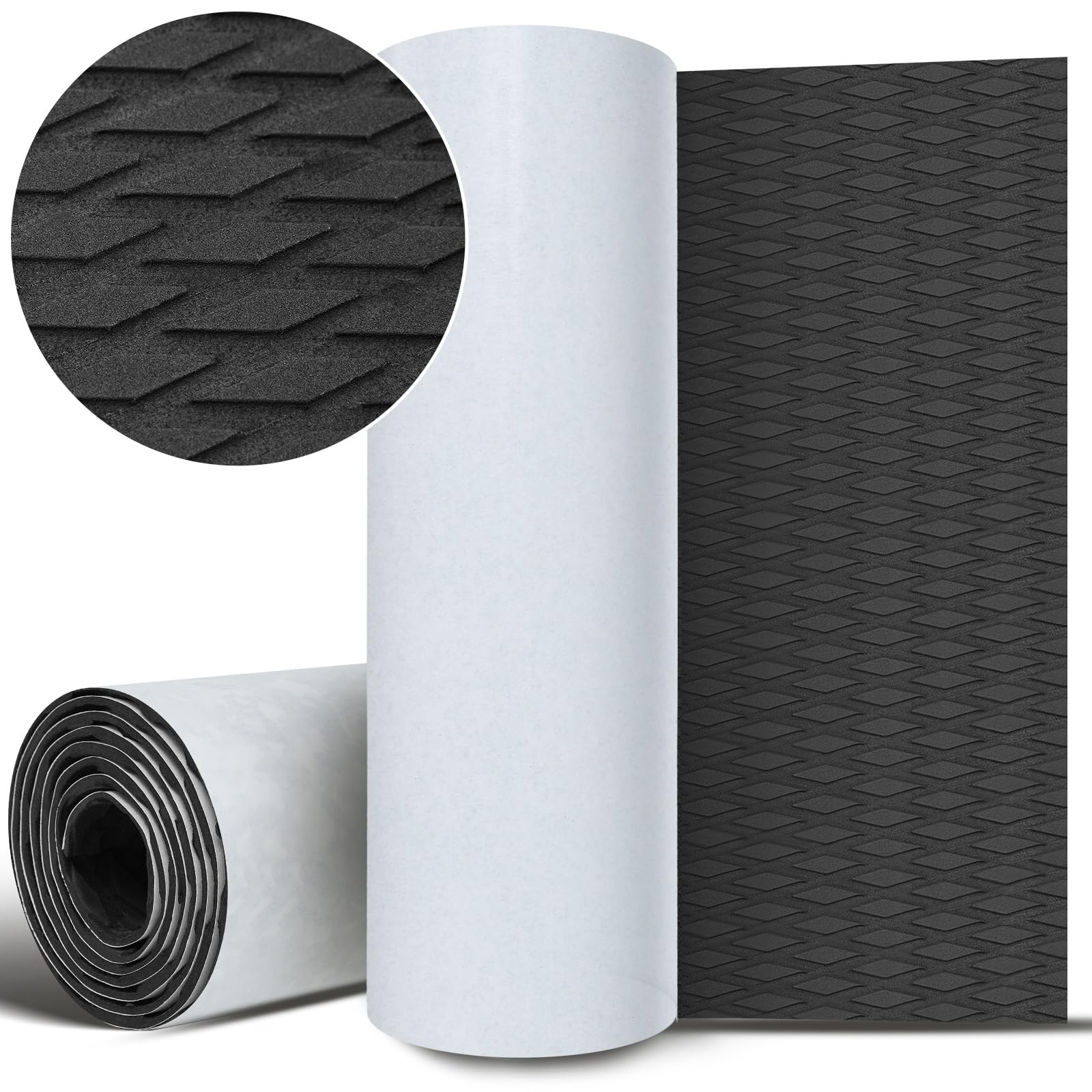 Timgle 48 x 16 Inch 5.33 Sqft Boat Flooring EVA Foam Boat Marine ...