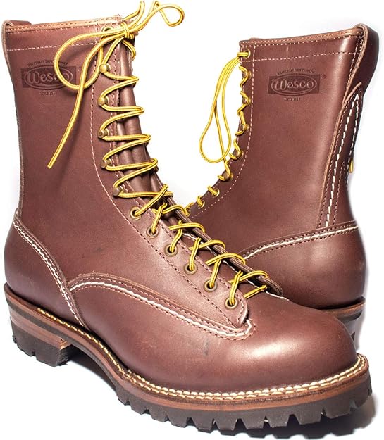 Amazon.com | Wesco Jobmaster 10" Brown Boots BR110100 | Boots