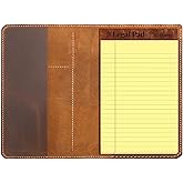 Amazon.com: Turbosnail Genuine Leather Notebook Notepad Cover for TOPS ...