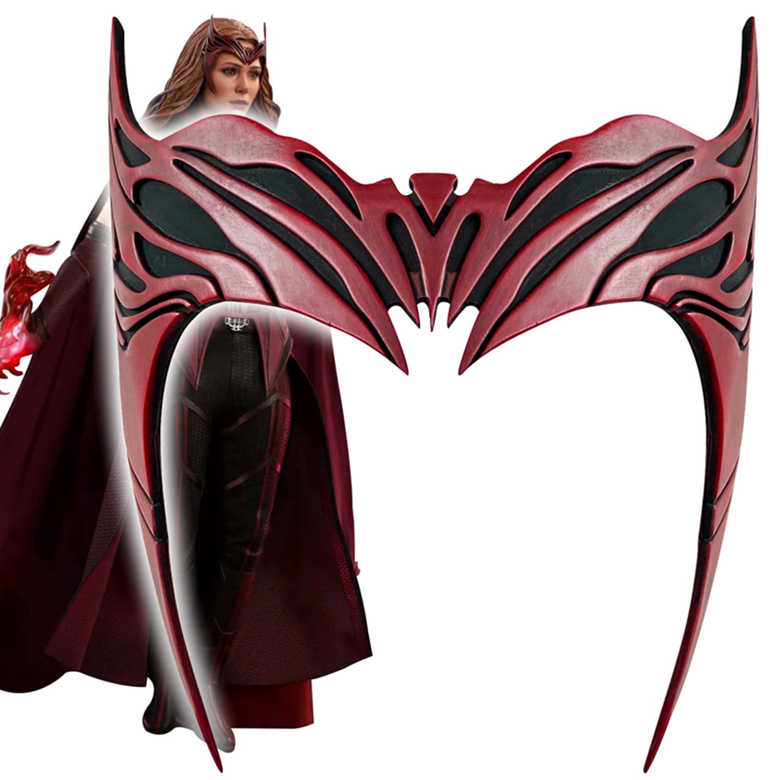 Scarlet Witch Headpiece Crown Cosplay 2021 TV Shows WandaVision Wanda ...