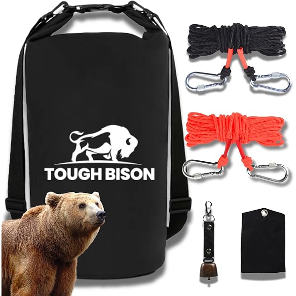 Camping Bear Safety Pulley Ultralight Bear Bag Food Hanging System ...