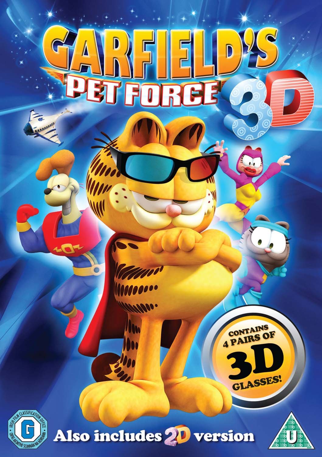 Amazon.com: Garfield Pet Force 3D [DVD]: Movies & TV
