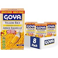 Amazon.com : Goya Foods Yellow Rice Mix, Low Sodium, 7 Ounce (Pack of ...