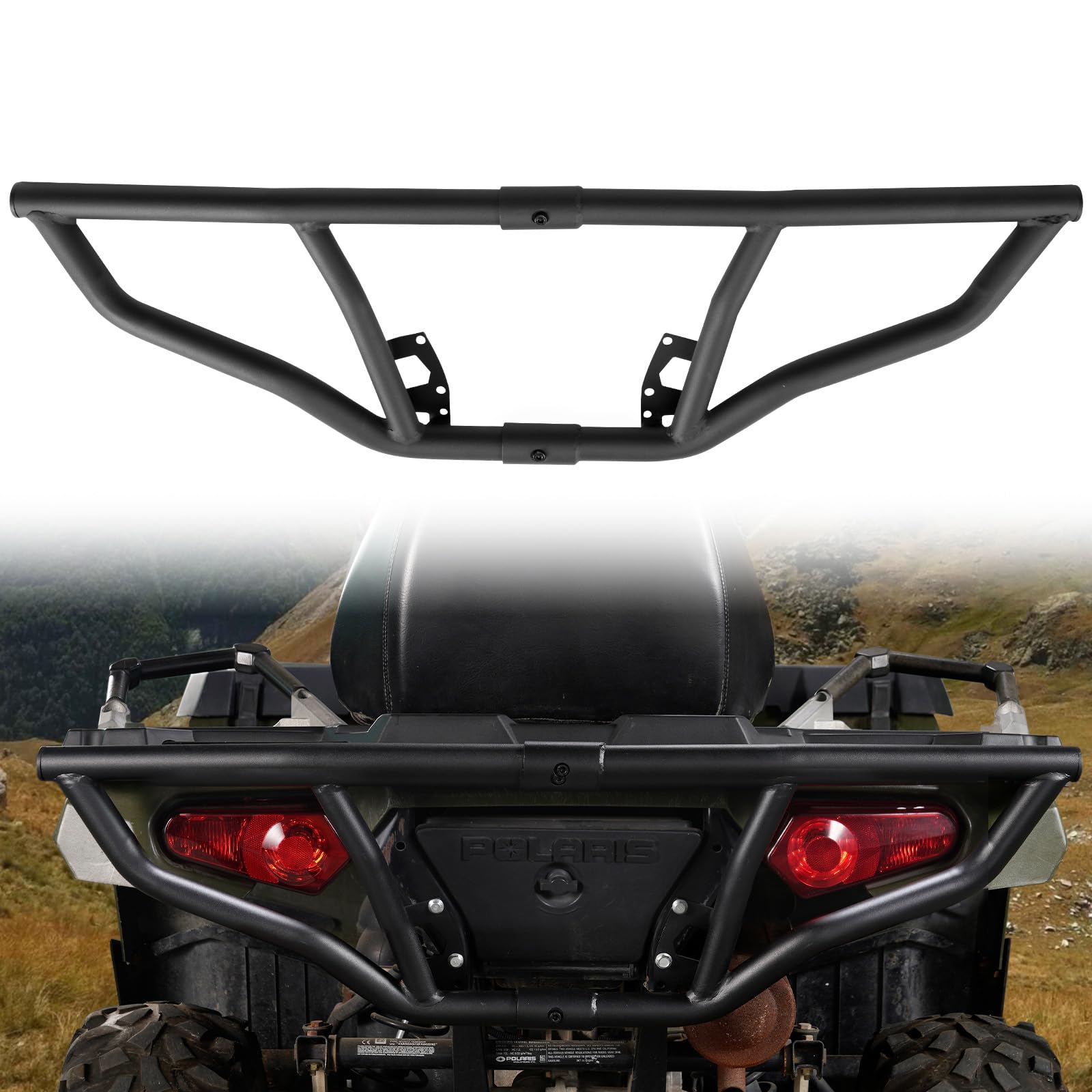 A & UTV PRO Rear Bumper for 2014-2022 Polaris Sportsman Touring 570 450 ...