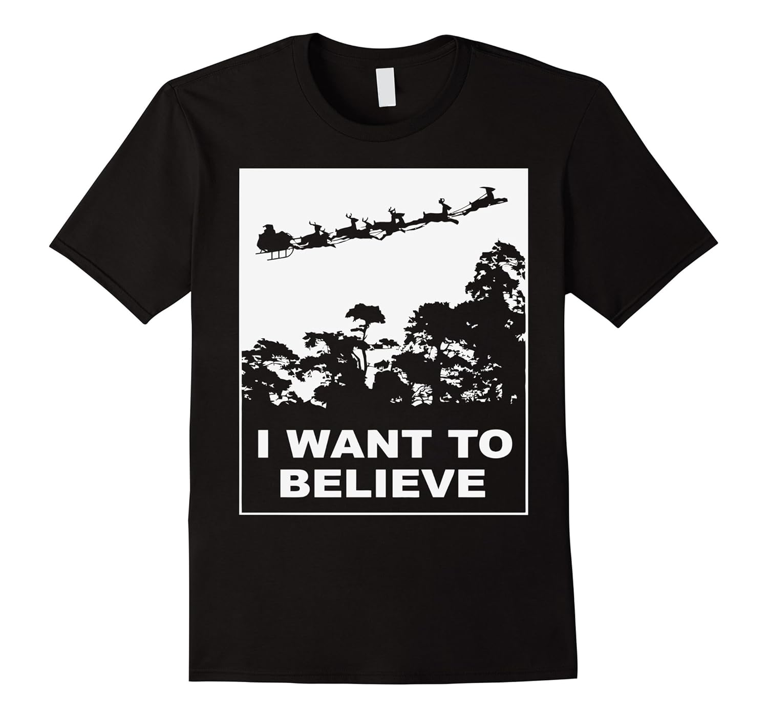 DeBran Shirts I Want To Believe In Santa Claus T Shirt CL Colamaga debran-shirts-i-want-to-believe-in-santa-claus-t-shirt-cl-colamaga