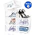 Amazon.com: YEAVS 6 Pack Shoe Organizers, Clear Plastic Shoe Racks for ...