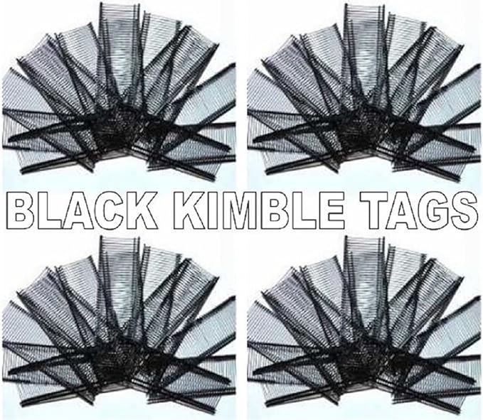 5,000 Fine 35mm Kimble Tags - Black: Amazon.co.uk: Office Products