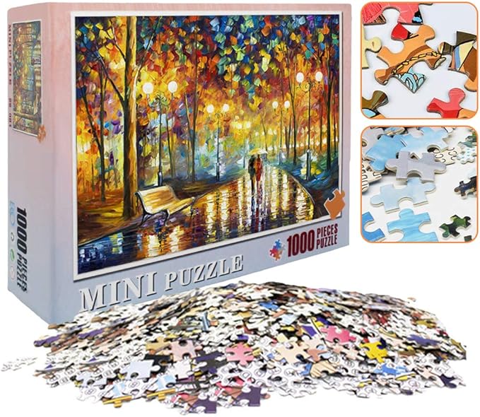 BIKITIQUE 1000 Stück Erwachsenen Puzzles Holz Montage Puzzlespielzeug ...