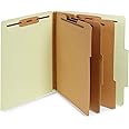 Amazon.com : Blue Summit Supplies Green/Gray Classification Folders ...