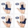 Trigger Finger Splint,Adjustable Finger Support Brace Bonus Fastening ...
