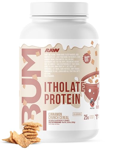 RAW Whey Protein Powder Isolate, Cinnamon Crunch (CBUM Itholate Protein ...