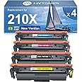 Amazon.com: MYTONER 210X Toner Cartridges 4 Pack Compatible Replacement ...