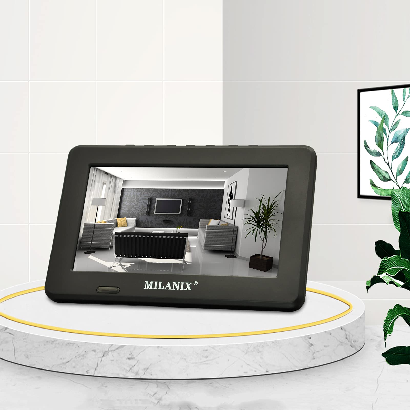 Mua Milanix 8" Portable Widescreen LED TV Rechargeable Battery Operated ...