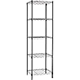 Amazon.com: Amazon Basics 5-Shelf Tower Adjustable Storage Shelving ...