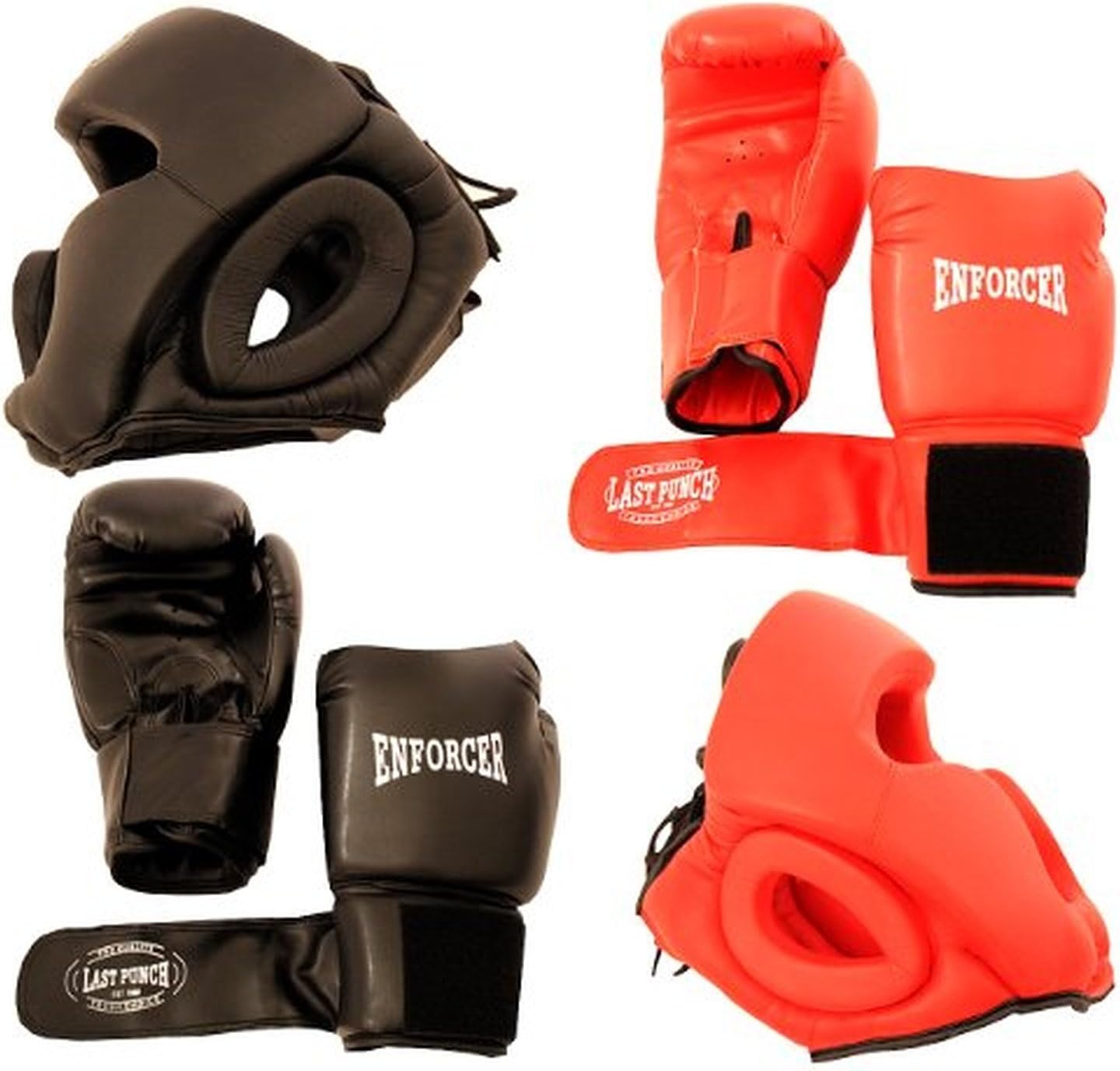 Amazon.com : Set 2 Pairs Professional Boxing Gloves 16oz Sparring - 2 ...