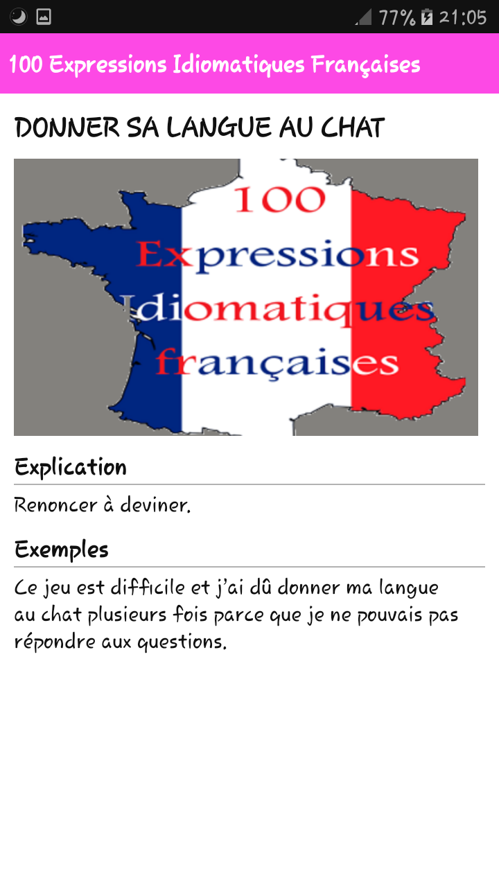 100 Expressions Idiomatiques Françaises: Amazon.com.br: Amazon Appstore