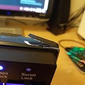 BAKTH Multiple Color Rainbow LED Backlit Mechanical Feeling USB Wired ...