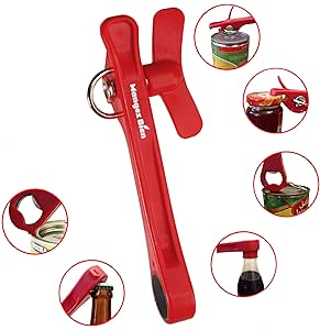 Amazon.com: 6 in 1 Safety Edge Manual Can Opener, Jar Opener, Bottle ...
