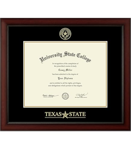 Marco Para Diploma Del Estado De Texas UATx | 🏫🕊 En El Marco De