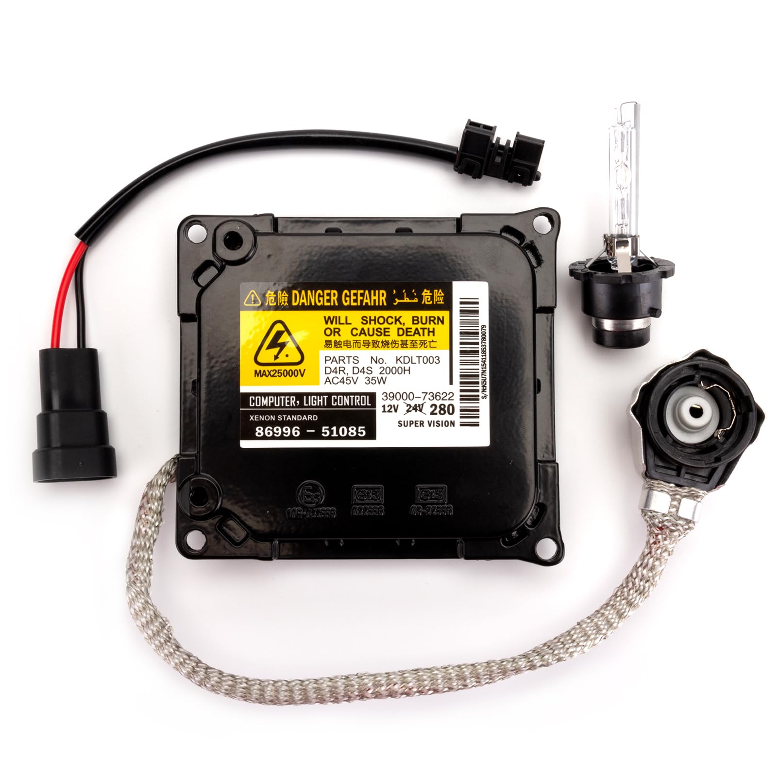 DDLT003 Xenon HID Headlight Ballast Control Unit with Igniter and D4S ...