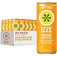 Amazon.com: IZZE Sparkling Juice Beverage Blend, Pineapple, No Sugar Added, 8.4 FL OZ, 24 Cans
