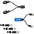 Amazon.com: IPCamPower POE Combiner Splitter Adapter, Run 2 IP Cameras ...