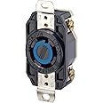 Leviton 2720 30 Amp, 250 Volt 3-Phase, Flush Mounting Locking ...