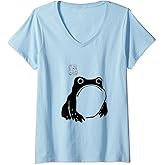 Amazon.com: Japanese Grumpy Frog Toad Unimpressed Animal Funny Cute T ...