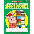 Amazon.com: Scrambled Sentences: Sight Words: 40 Hands-on Pages That ...