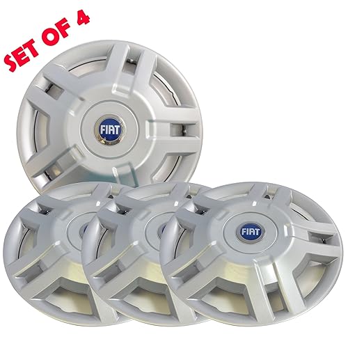 15" Silver Wheel Trims For Van/Motorhome - Commercial Heavy Duty Set Of ...
