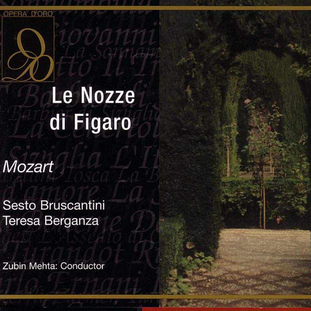 Mozart : Le nozze di Figaro. Mehta, Bruscantini, Berganza: Sena Jurinac ...
