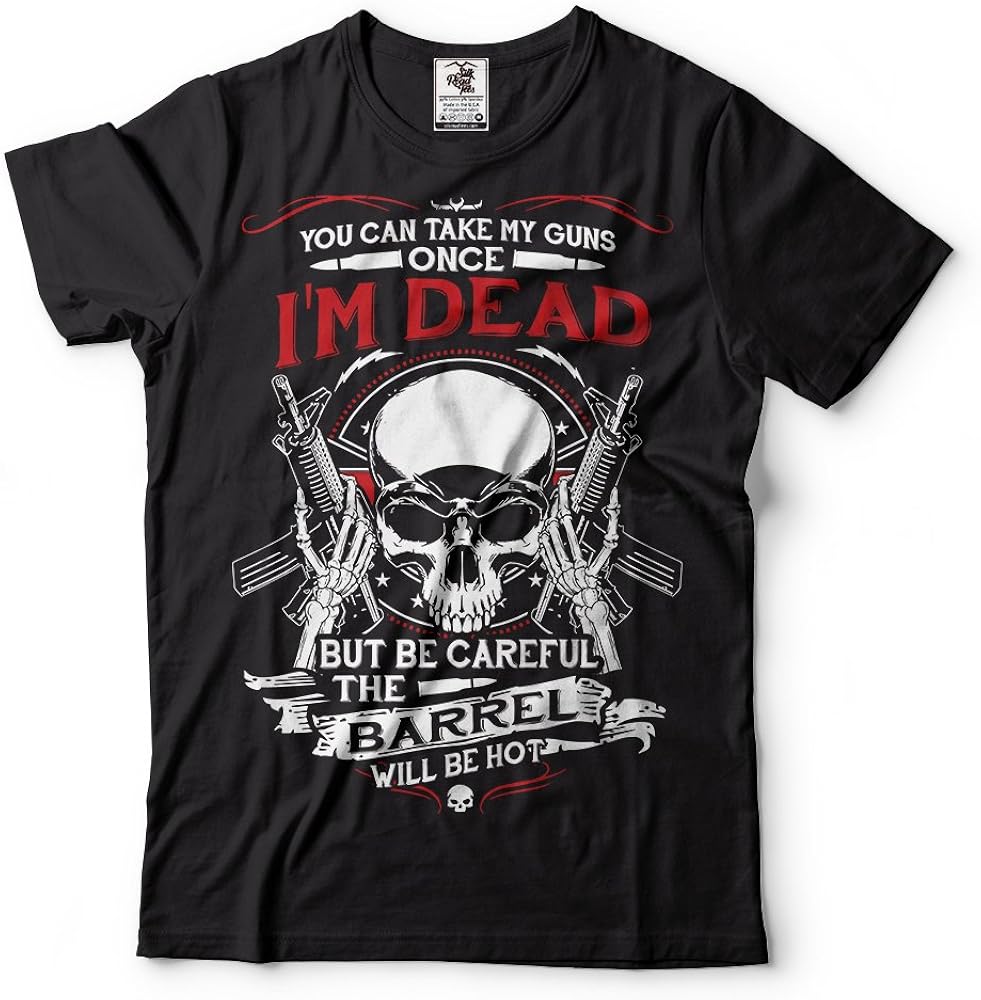 Silk Road Tees Men's Gun Owner T-Shirt Proud Gun Owner Weapon Tee Shirt ...