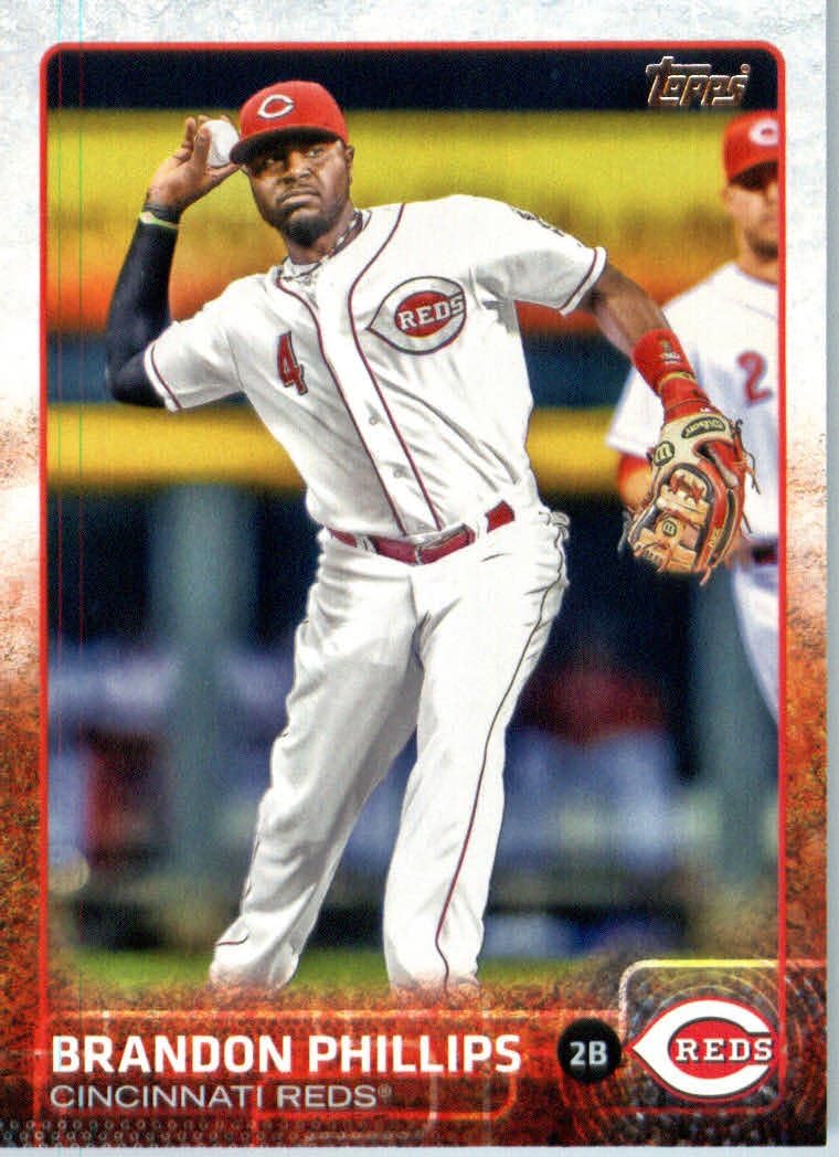Amazon.com: 2015 Topps Mini #266 Brandon Phillips Baseball Card ...